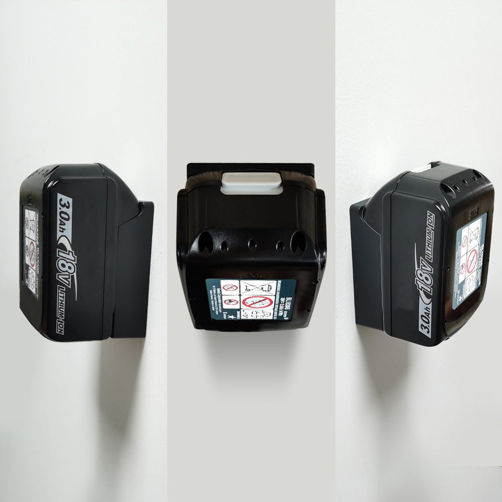 5 Packs Battery Holder Dock Mount for Makita 18V Li-ion Drill Tools Ho ...