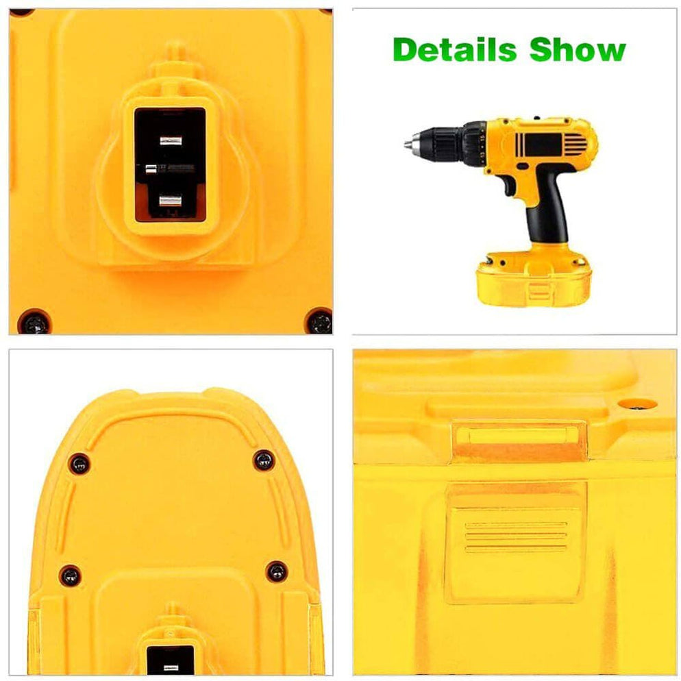 For Dewalt 18V Battery 4.0Ah Replacement | DC9096 Battery 2 Pack (New ...