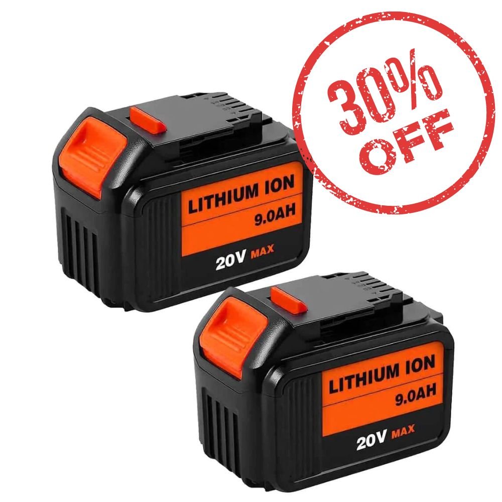 For Dewalt 9.0Ah Battery replacement | 20V Max Li-ion Battery DCB200 D — Vanon-Batteries-Store