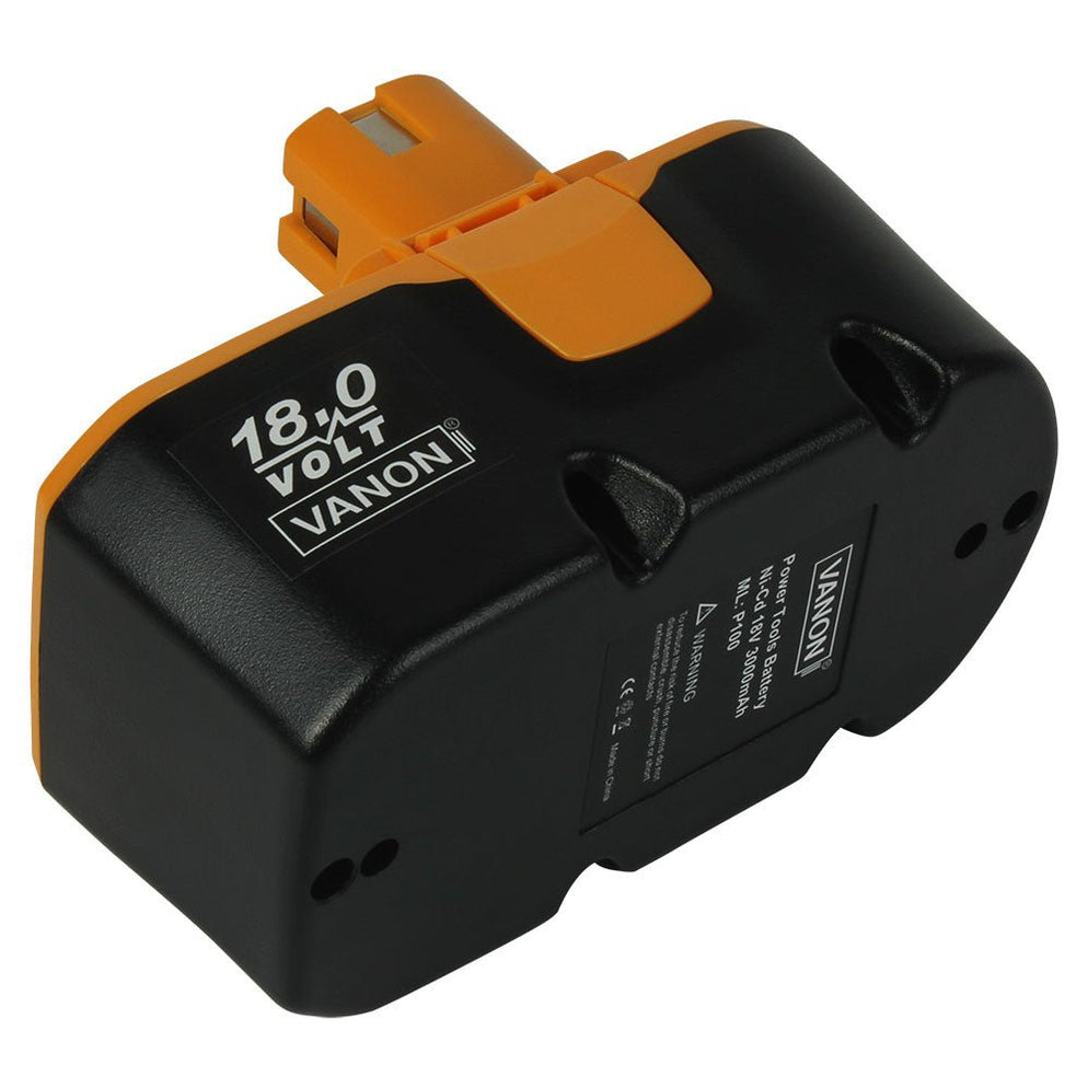 For Ryobi 18V Battery Replacement | P100 4.0Ah Ni-MH Battery — Vanon ...