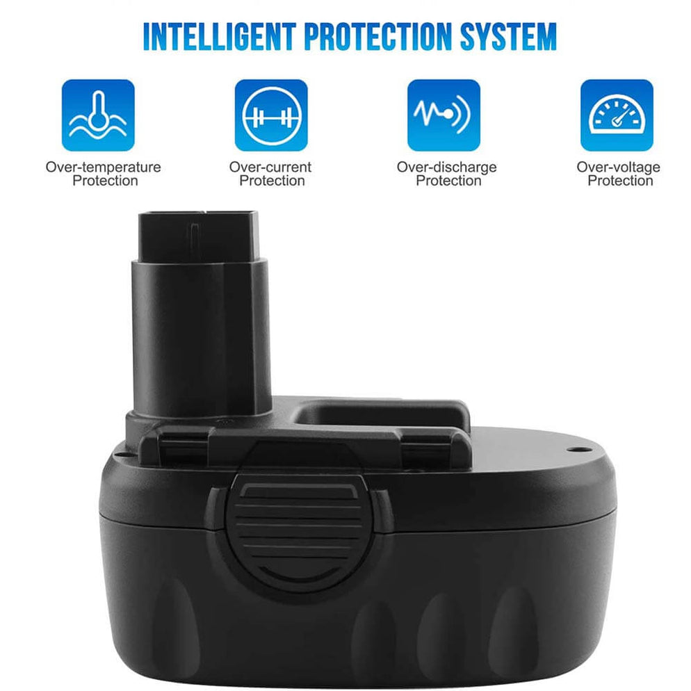 For Worx WA3127 18V Battery Replacement | WG150 WG250 WG541 4.8AH Ni-M ...